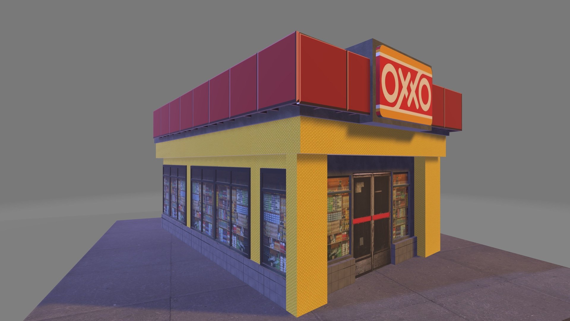 Supermarket 3D Model 3D Model - TurboSquid 2379665