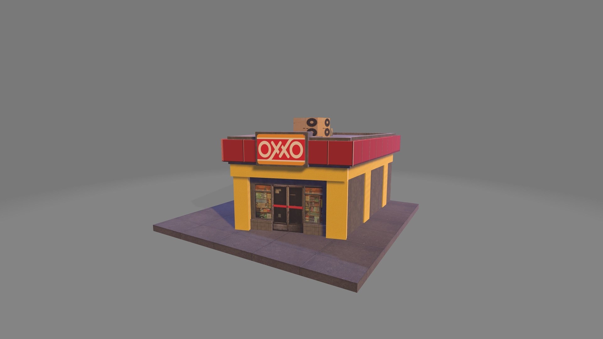 Supermarket 3D Model 3D Model - TurboSquid 2379665