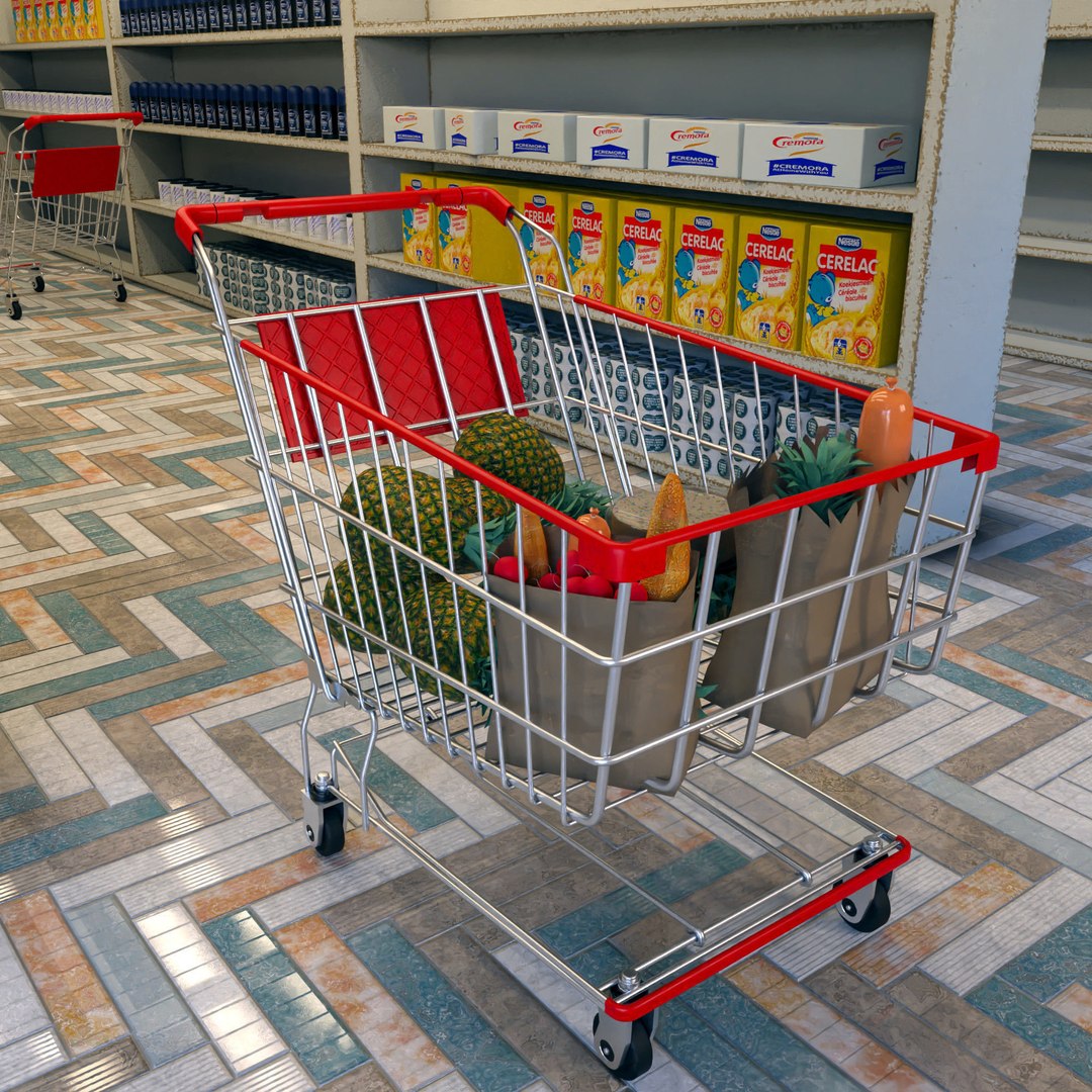 Supermarket 3D Model 3D Model - TurboSquid 2379665