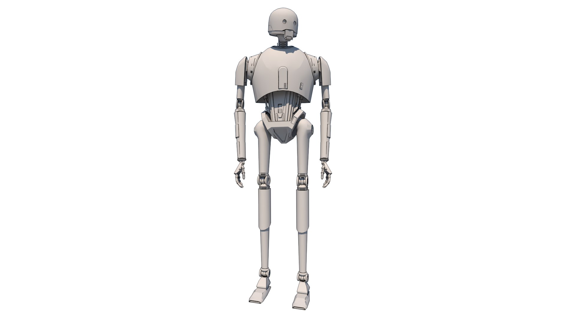 3D P003 K-2SO STAR WARS RG1 - TurboSquid 2049845
