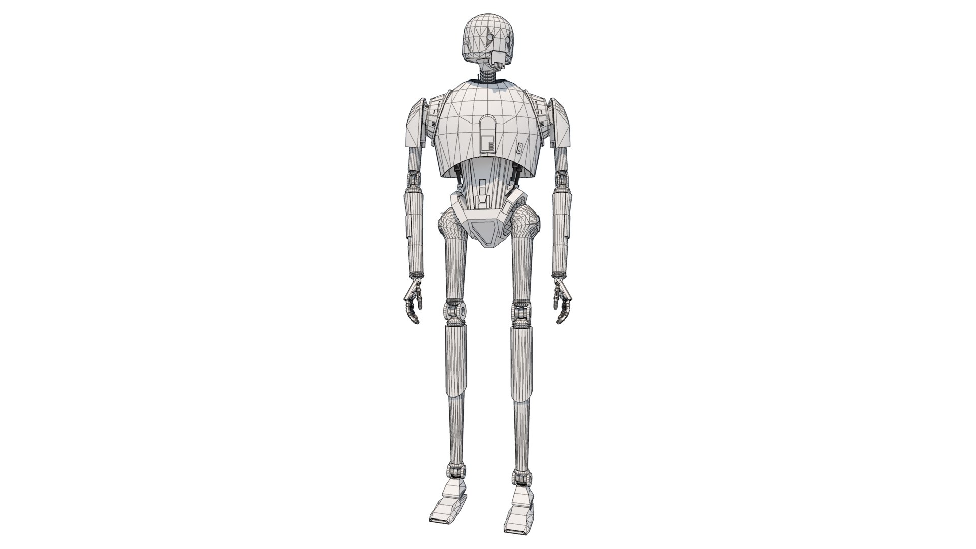 3D P003 K-2SO STAR WARS RG1 - TurboSquid 2049845