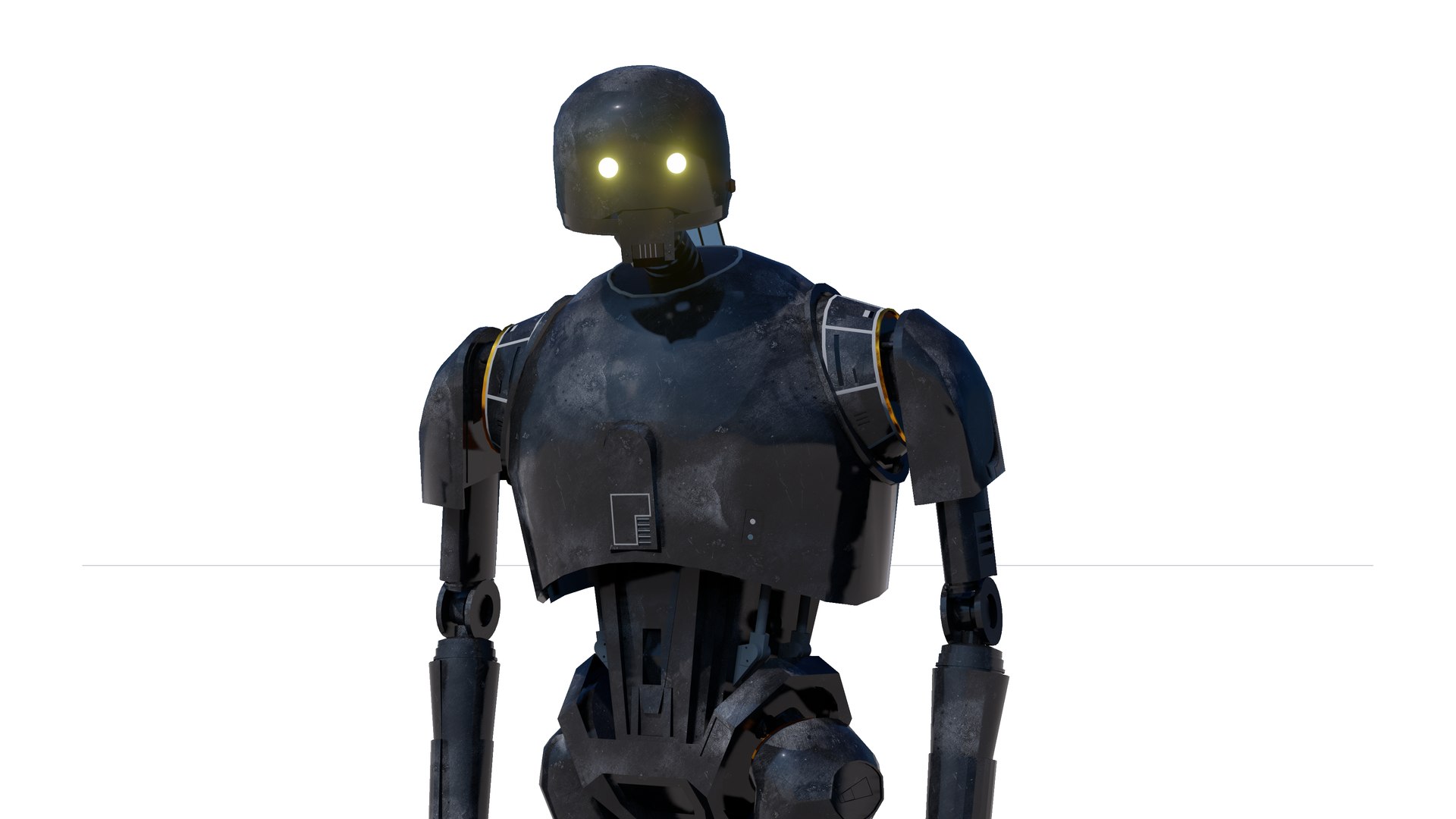 3D P003 K-2SO STAR WARS RG1 - TurboSquid 2049845