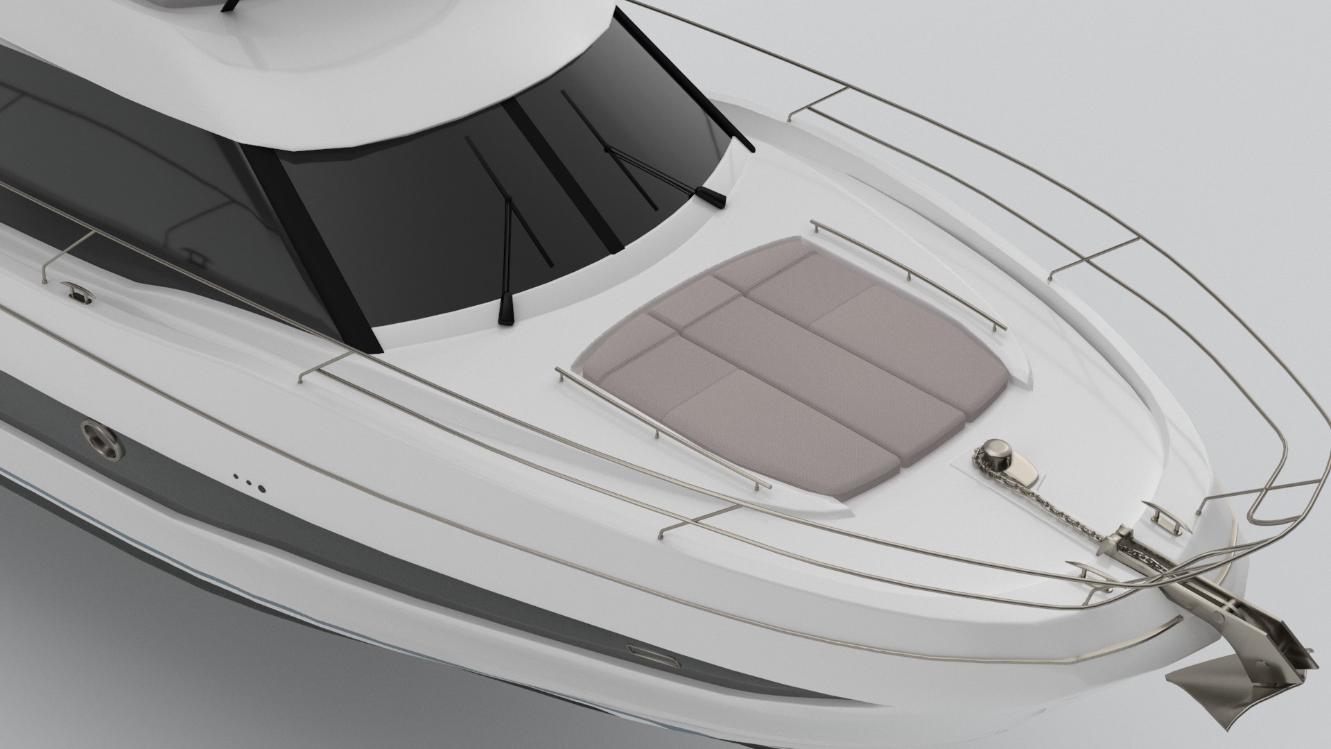 3D model Prestige F-Line 420 B Yacht Dynamic Simulation - TurboSquid ...