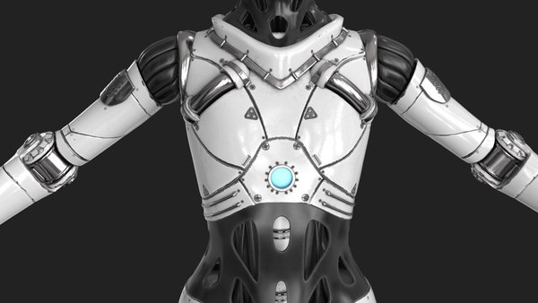 modelo 3d Robot Cyborg Andrógino - TurboSquid 2173920