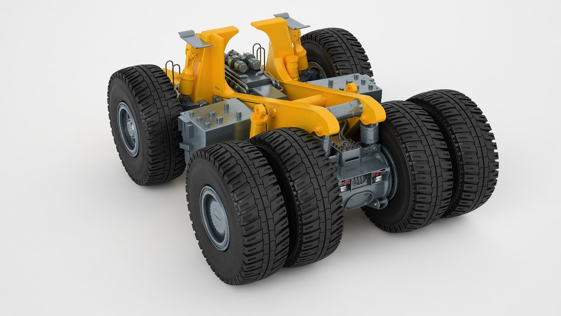 Mining Truck Chassis 3D Model - TurboSquid 1563907