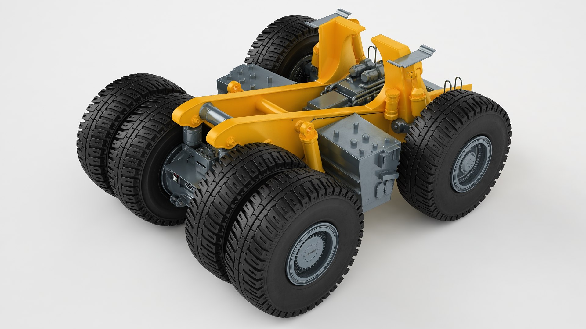 Mining Truck Chassis 3D Model - TurboSquid 1563907