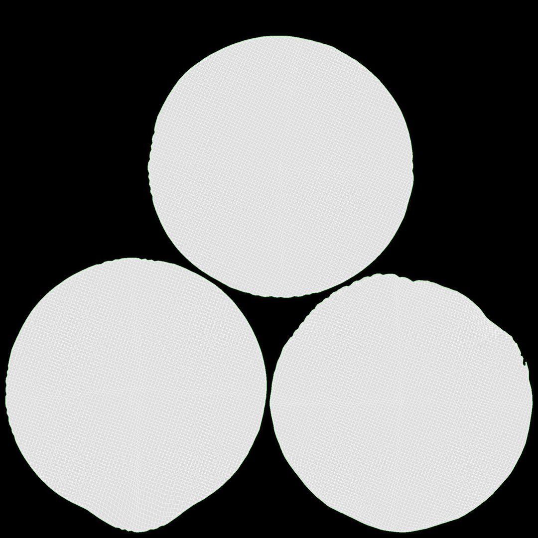 Pancakes Triangular Shape On Plate 3D Model - TurboSquid 1988567