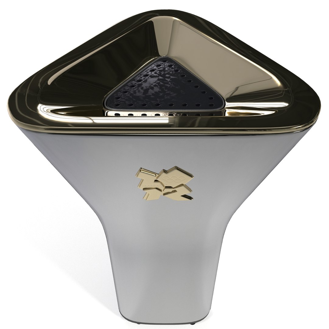 olympic torch cauldron 3d model