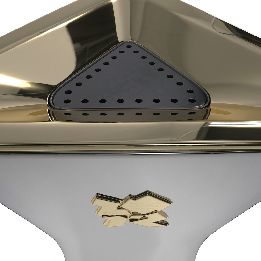 olympic torch cauldron 3d model