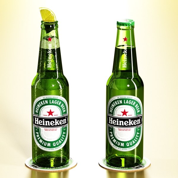 modelo 3d Paquete de Heineken Six Cardboard - TurboSquid 682487