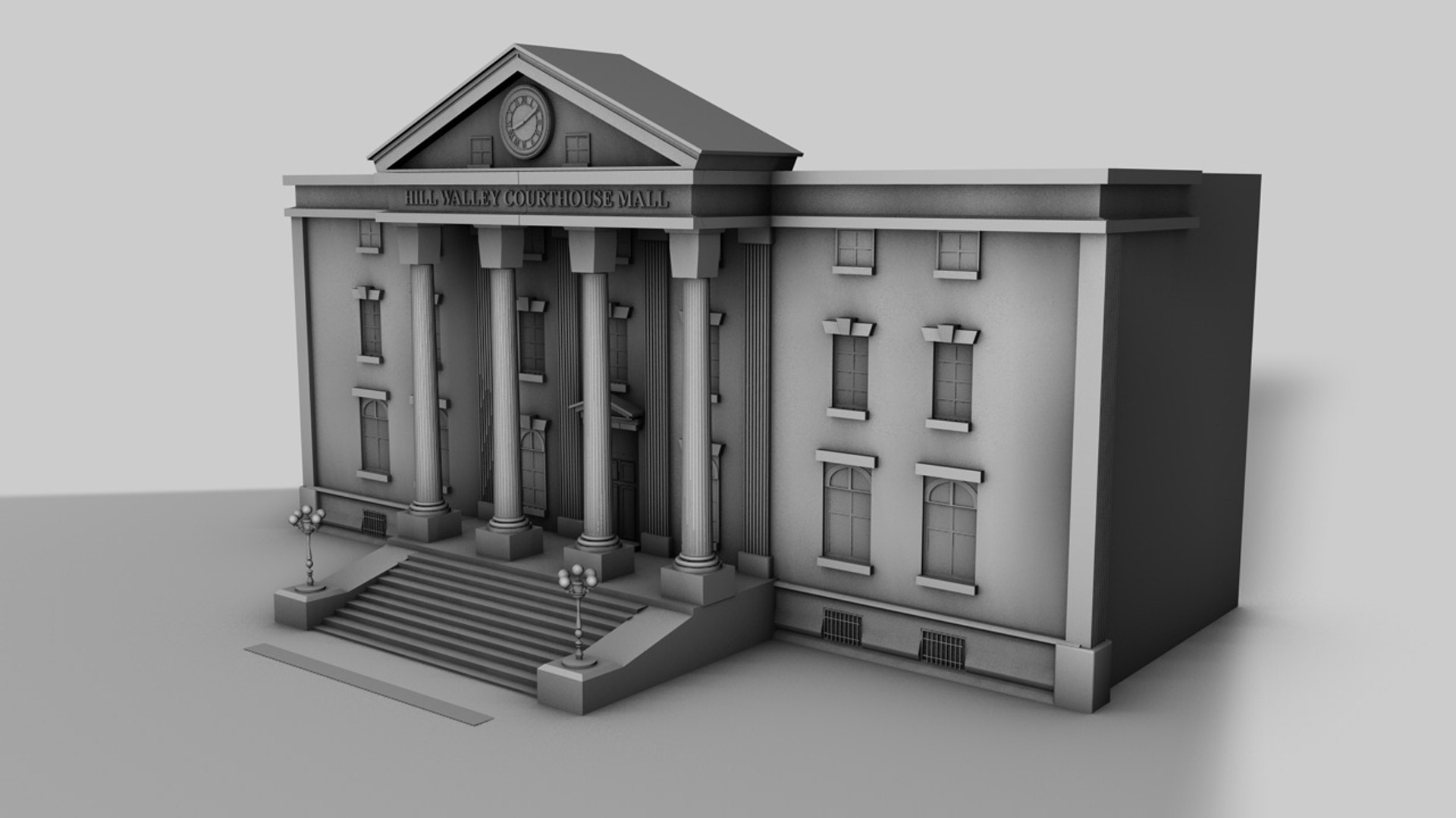 3d Model Clock Tower