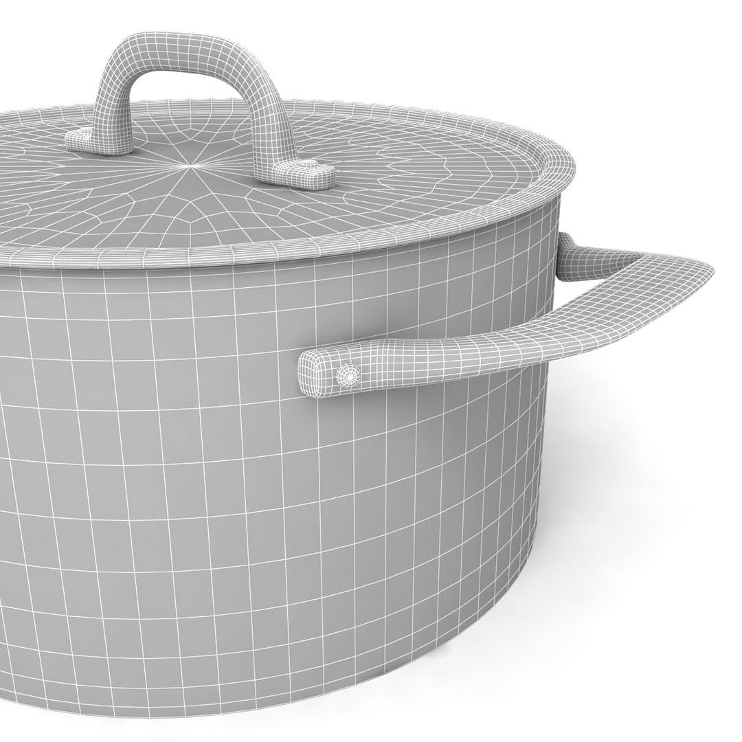 pot 3d model