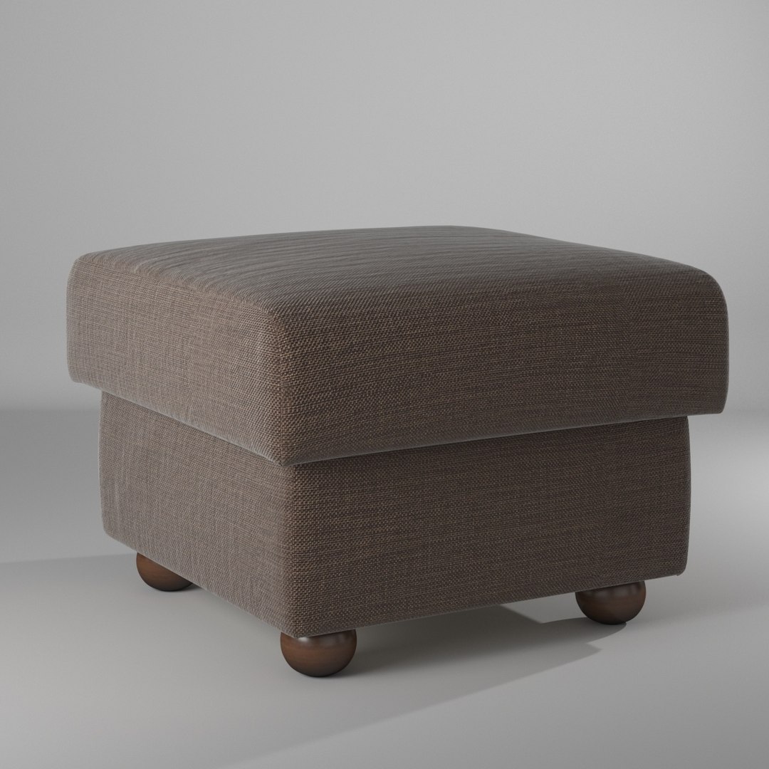 Poofs Set 4 Items 3D Model - TurboSquid 1487958