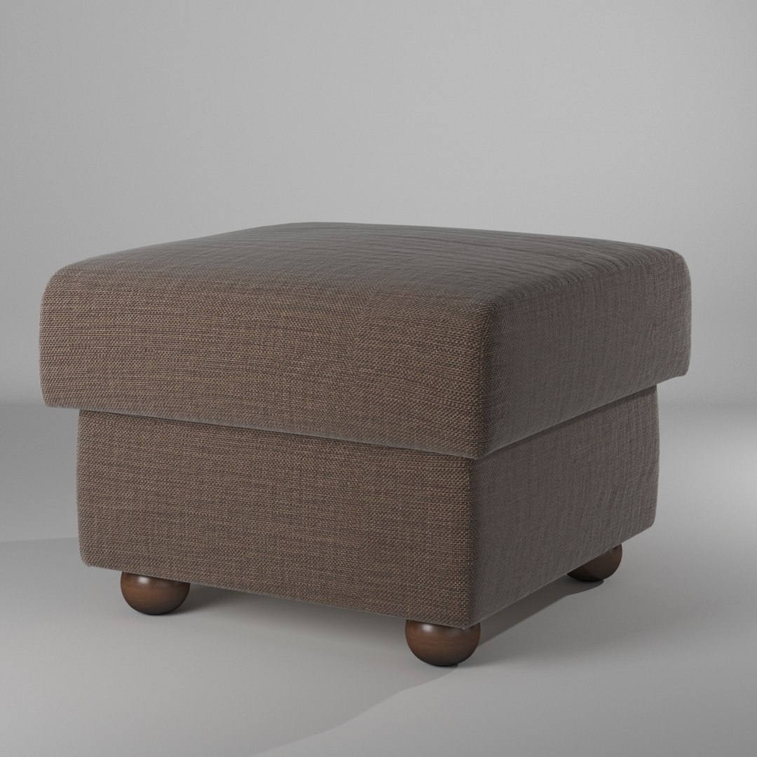 Poofs Set 4 Items 3D Model - TurboSquid 1487958