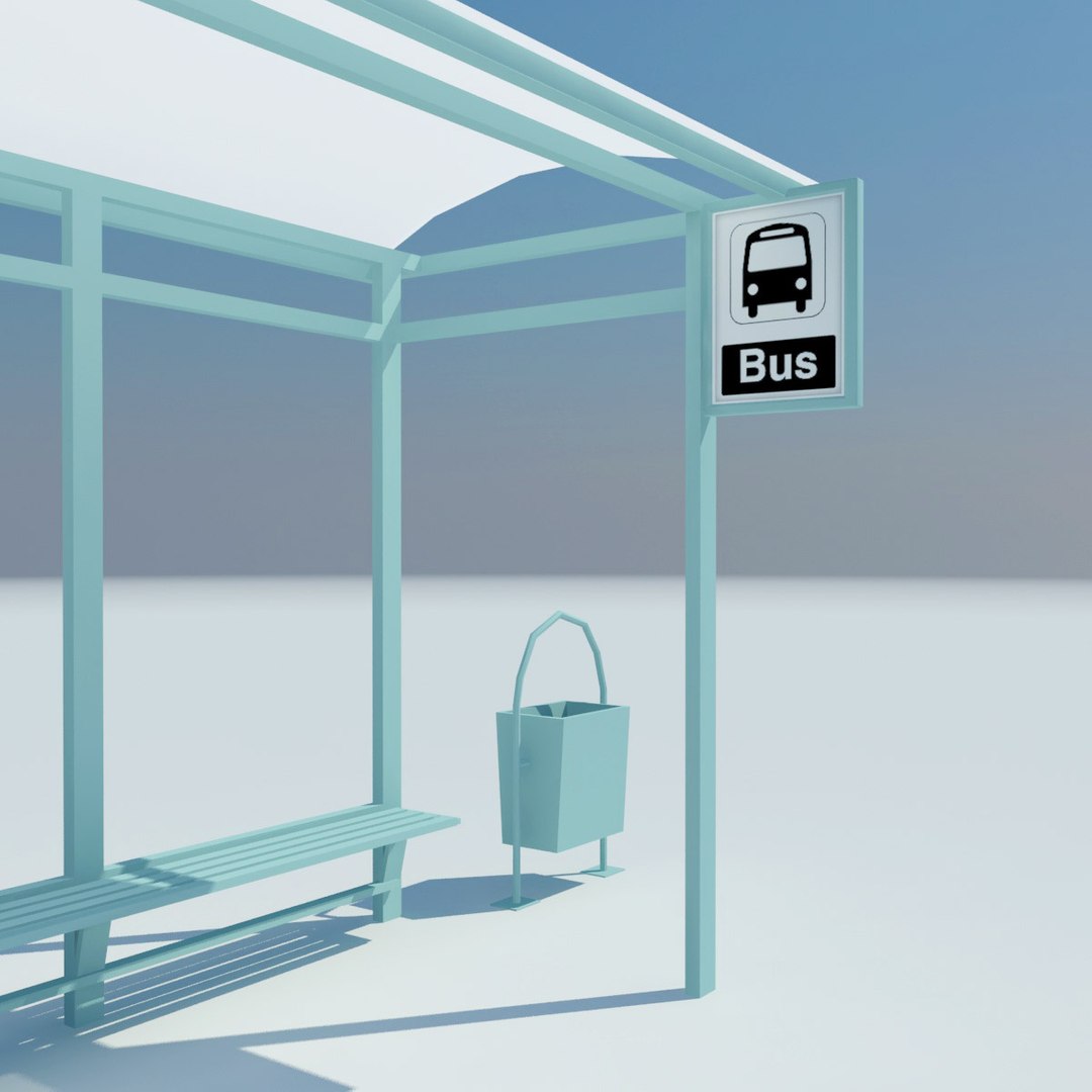 3d Model Bus Station
