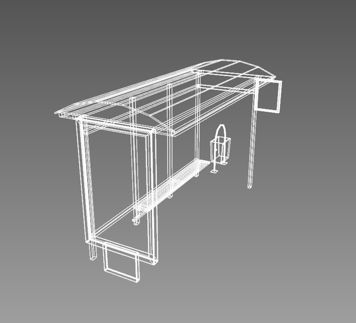 3d Model Bus Station