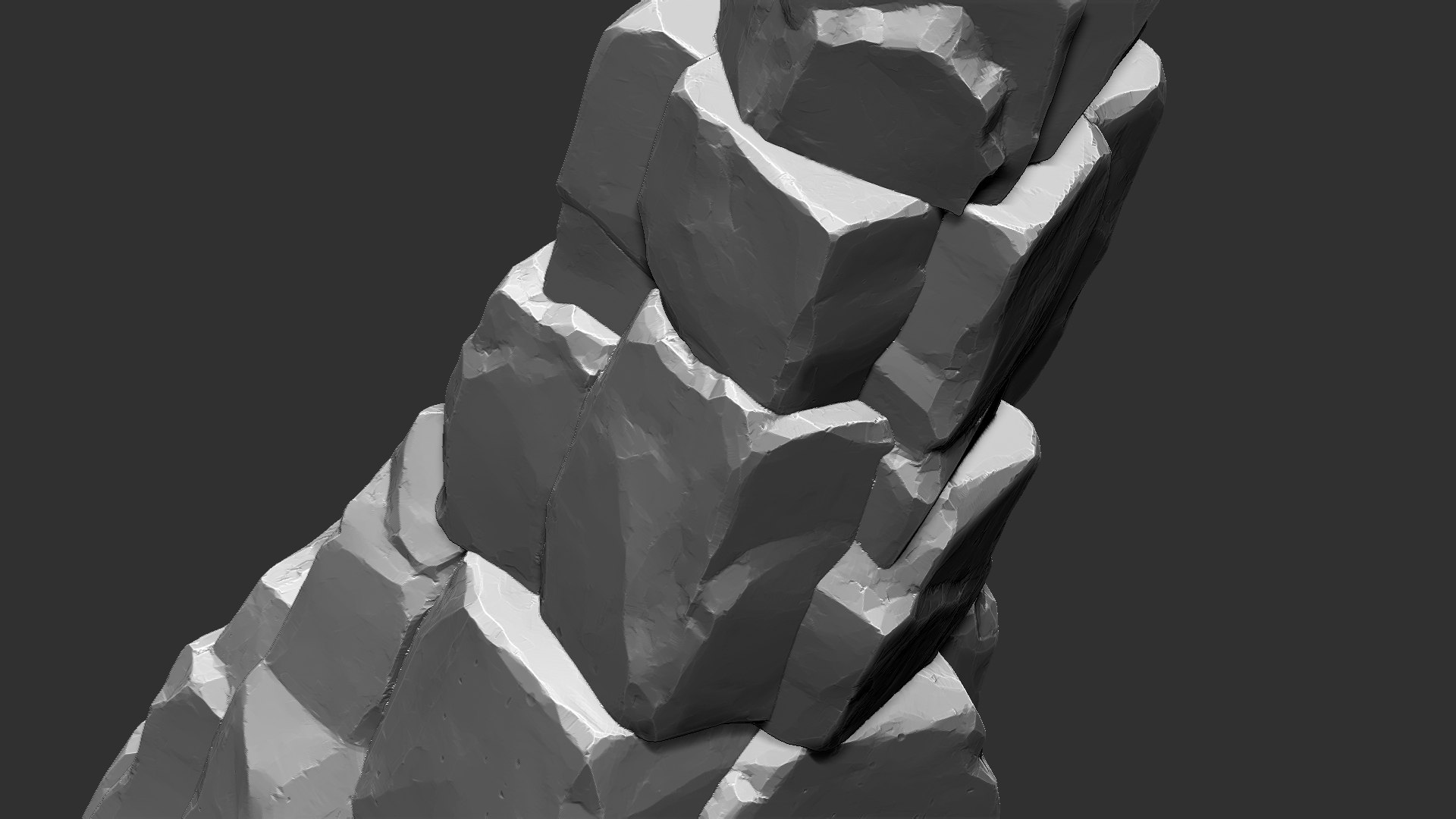 3D 3D Model Of Stone Columns Zbrush Sculpt Model - TurboSquid 2056505