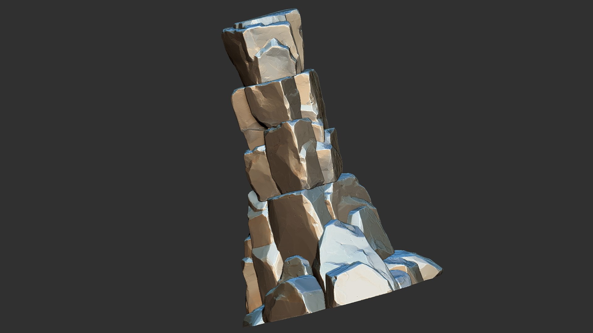 3D 3D Model Of Stone Columns Zbrush Sculpt Model - TurboSquid 2056505