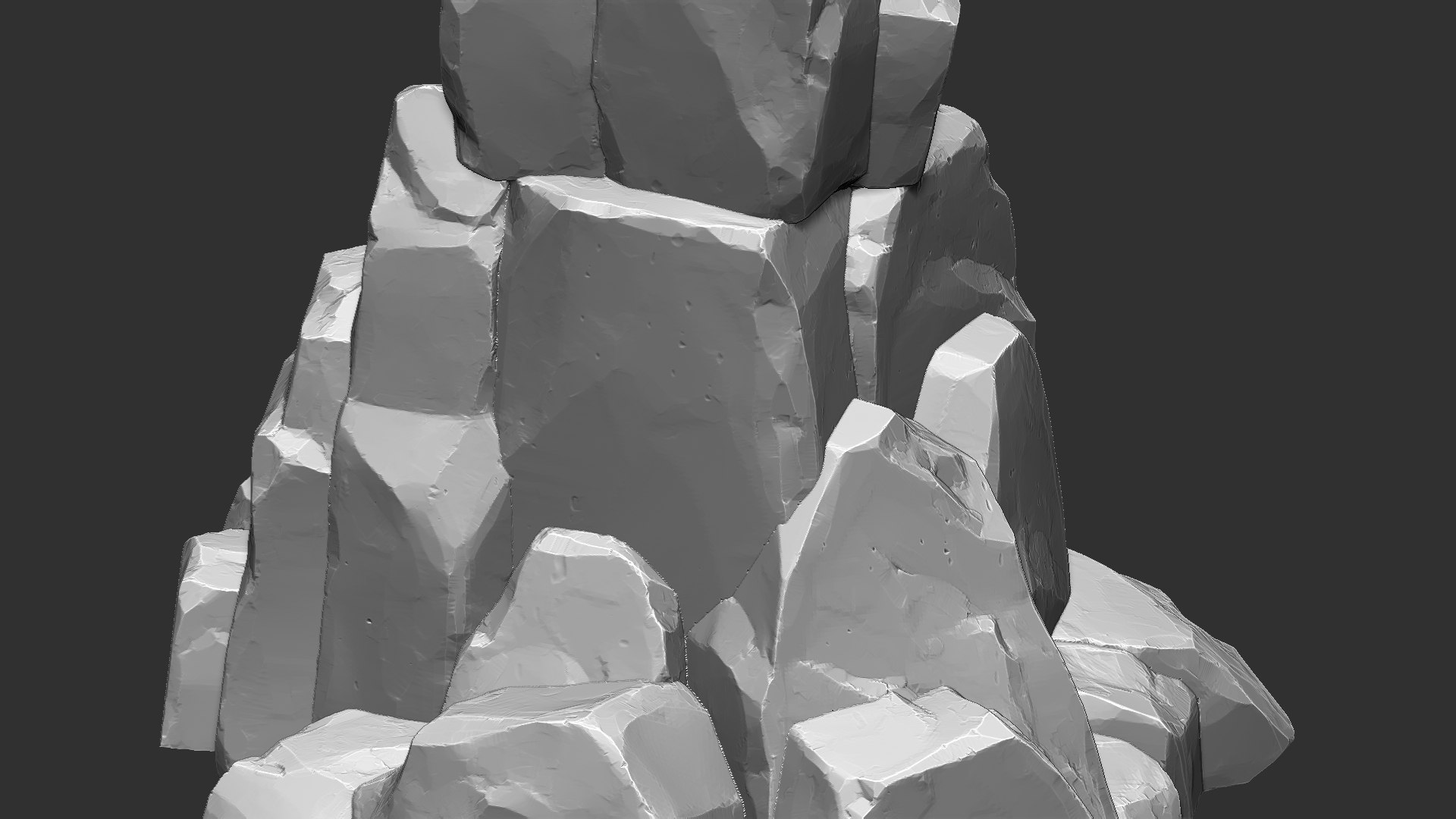 3D 3D Model Of Stone Columns Zbrush Sculpt Model - TurboSquid 2056505