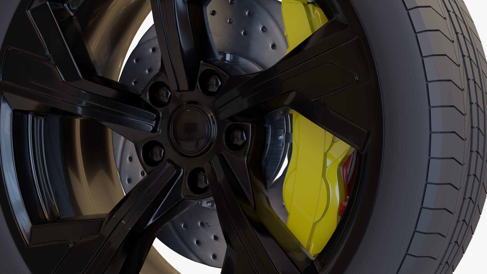 Sedan Car Wheel Model - TurboSquid 2220743