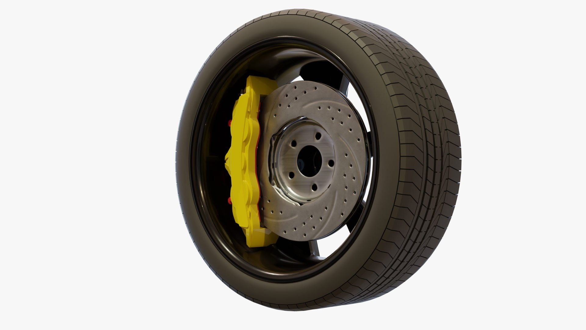 Sedan Car Wheel Model - TurboSquid 2220743