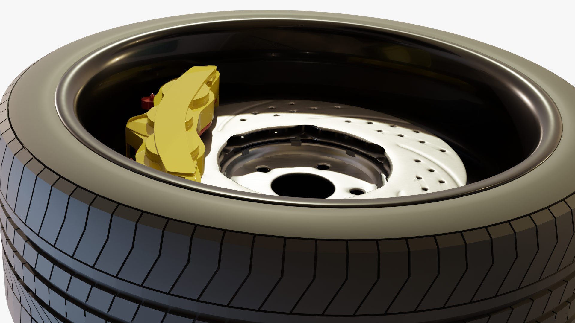 Sedan Car Wheel Model - TurboSquid 2220743