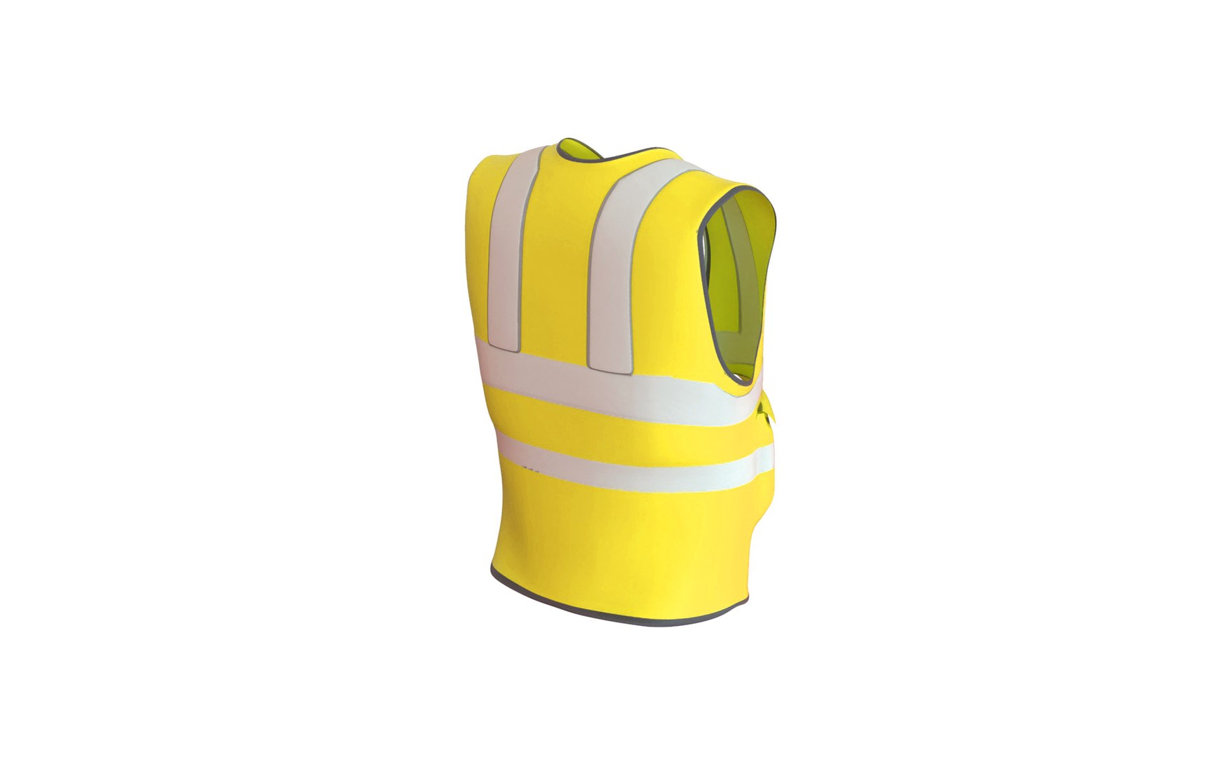 Realistic Worker Vest 006 3D Model - TurboSquid 2318932