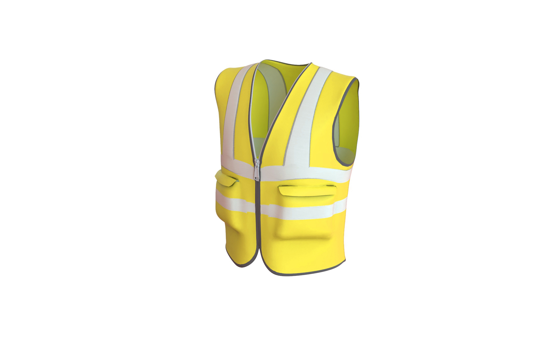 Realistic Worker Vest 006 3D Model - TurboSquid 2318932