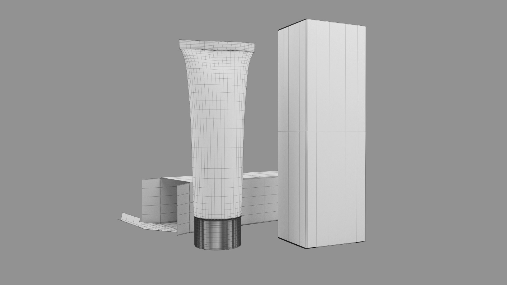 3D Model Cream Tube - TurboSquid 1863536