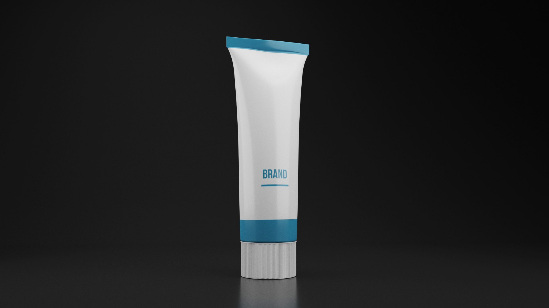 3D Model Cream Tube - TurboSquid 1863536