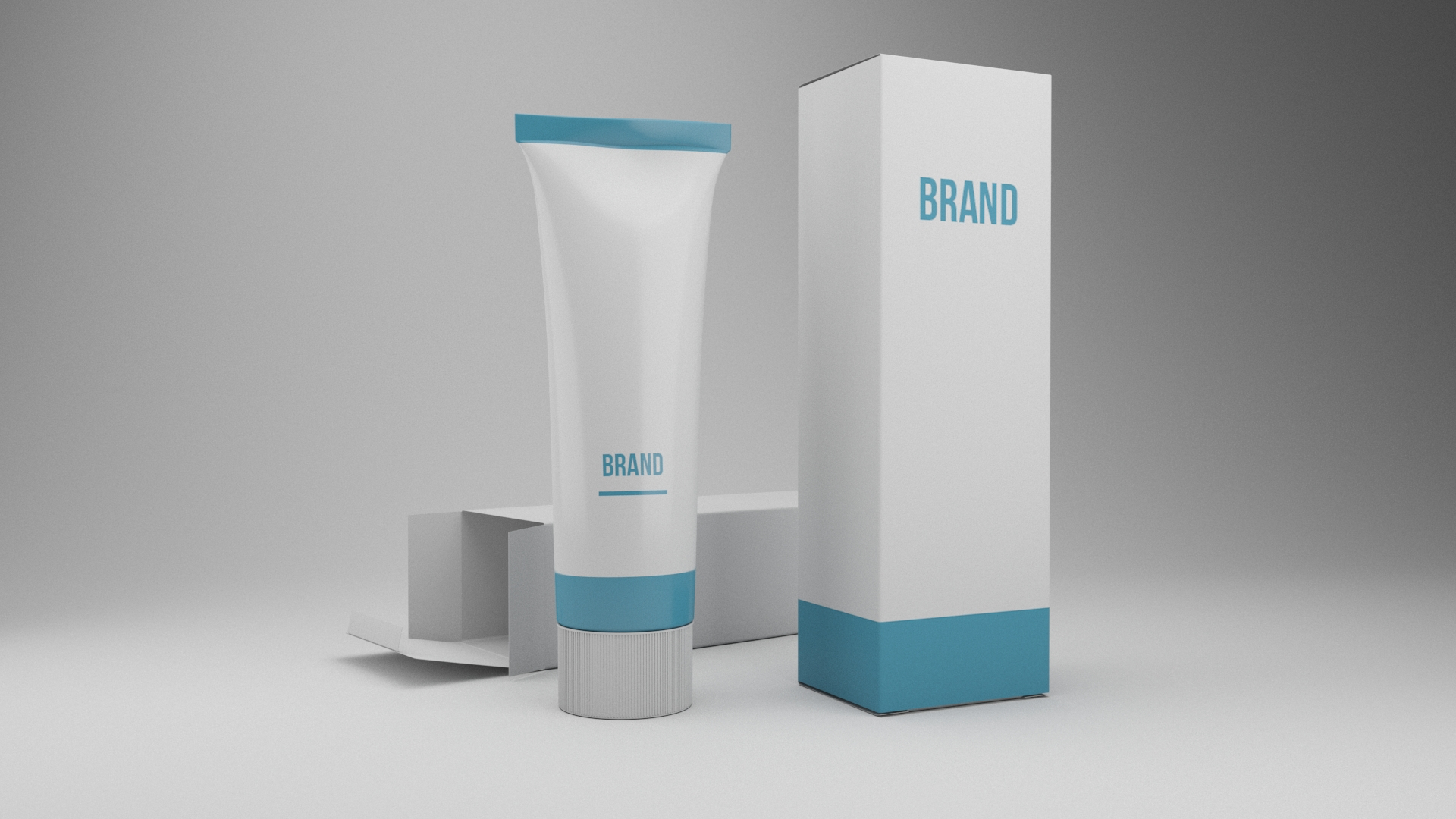 3D Model Cream Tube - TurboSquid 1863536