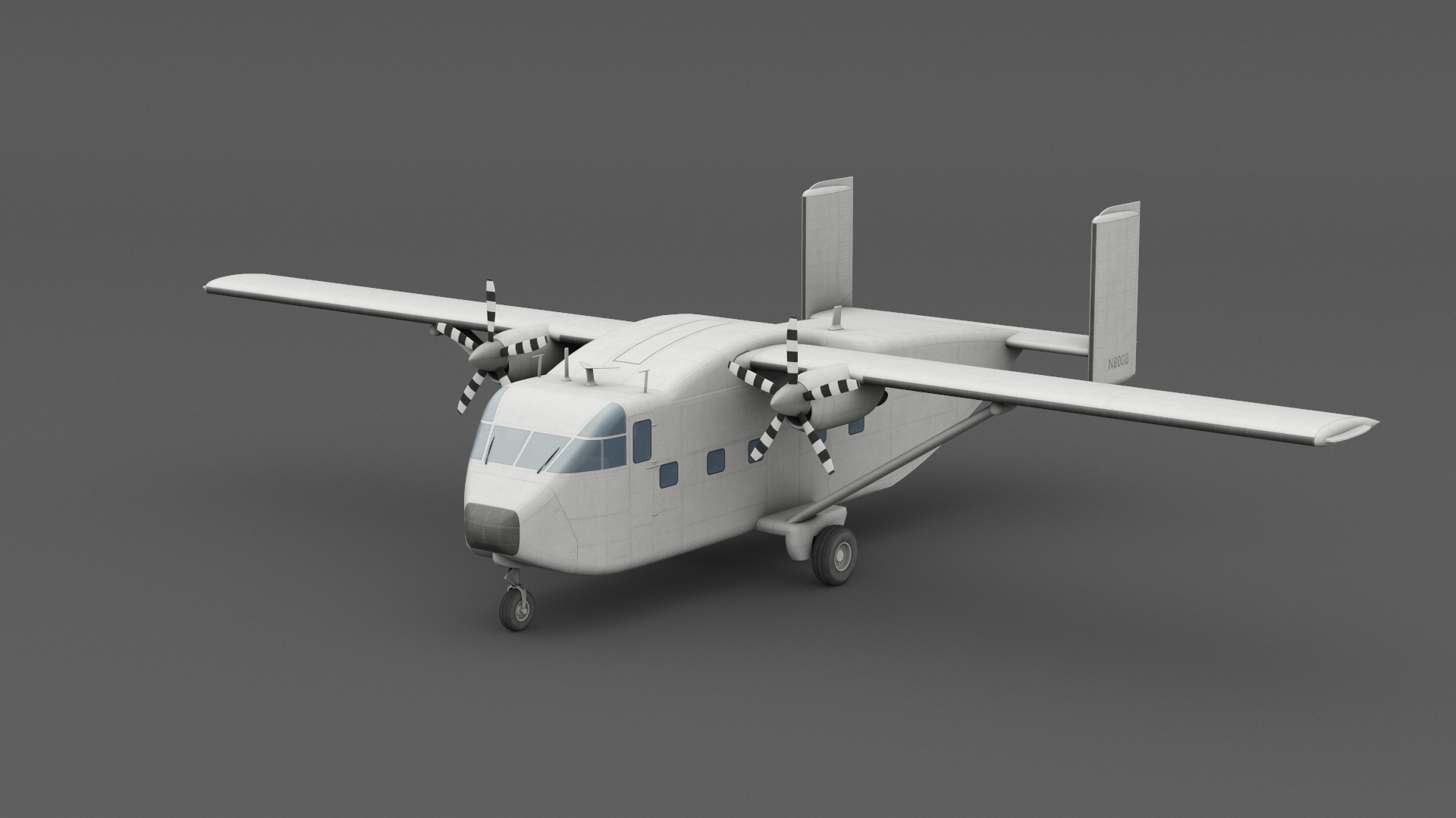 Short SC-7 Skyvan 3D - TurboSquid 1851364
