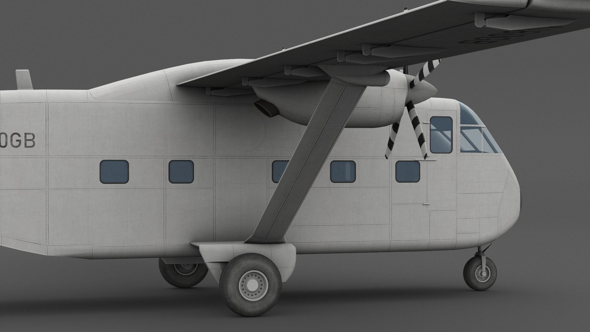 Short SC-7 Skyvan 3D - TurboSquid 1851364