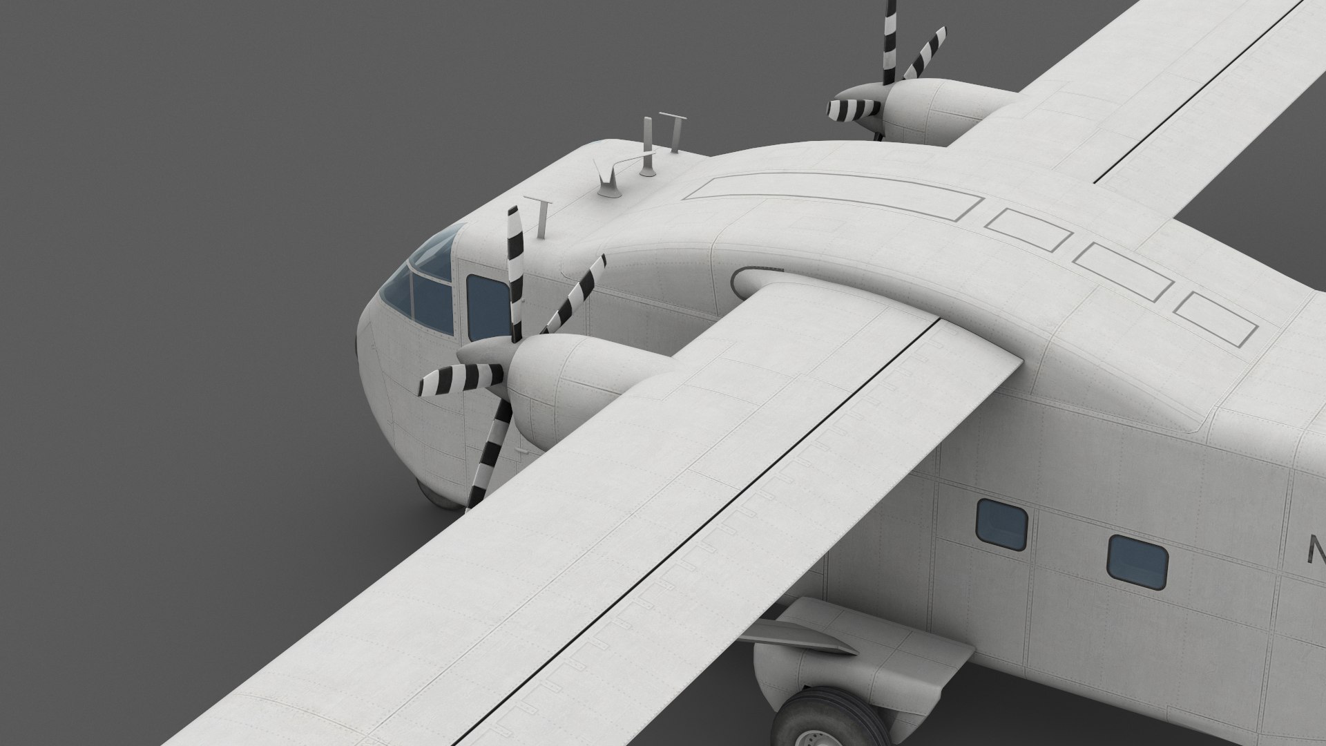 Short SC-7 Skyvan 3D - TurboSquid 1851364