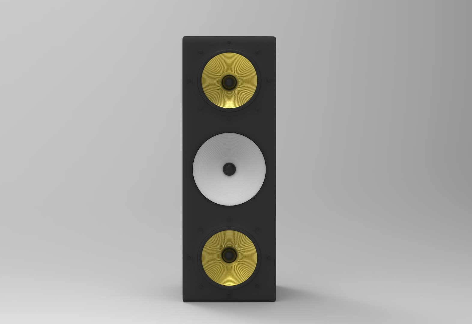 3D Speaker Box Model - TurboSquid 1927384
