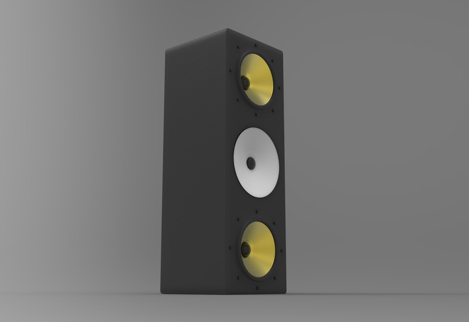3D Speaker Box Model - TurboSquid 1927384