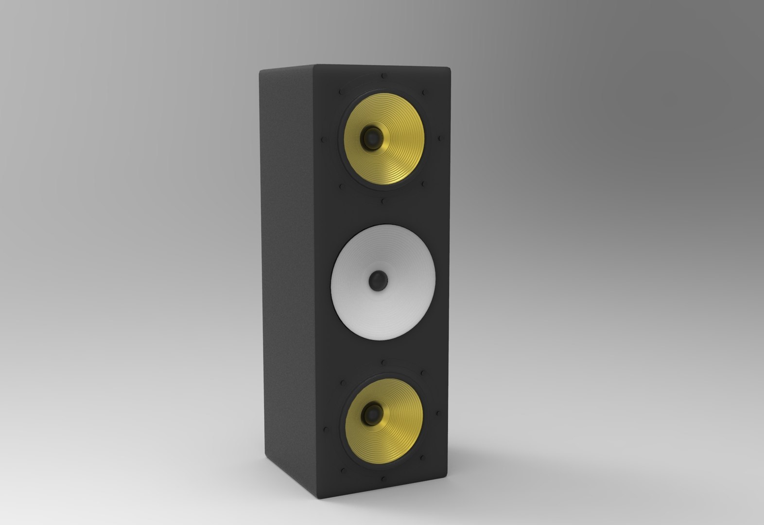 Speaker Box 3D 모델 - TurboSquid 1927384