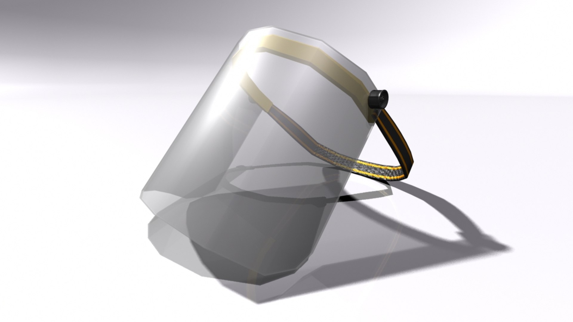 3D Face Shield - TurboSquid 1205040