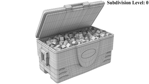 Full Ice Box 3D model - TurboSquid 1729899