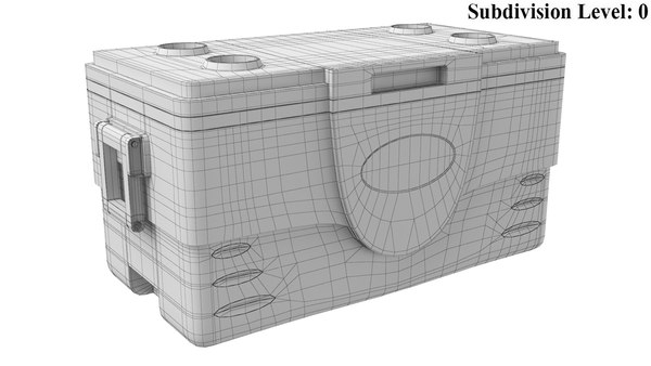 Full Ice Box 3D model - TurboSquid 1729899