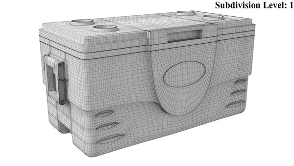 Full Ice Box 3D model - TurboSquid 1729899