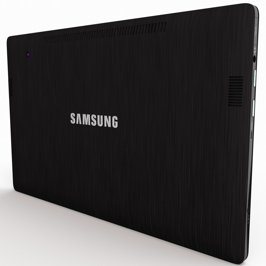 3d Model Samsung Series 7 Slate