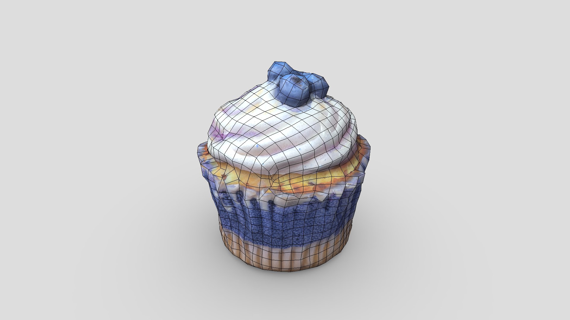 3D Cupcake 3 - TurboSquid 2253957