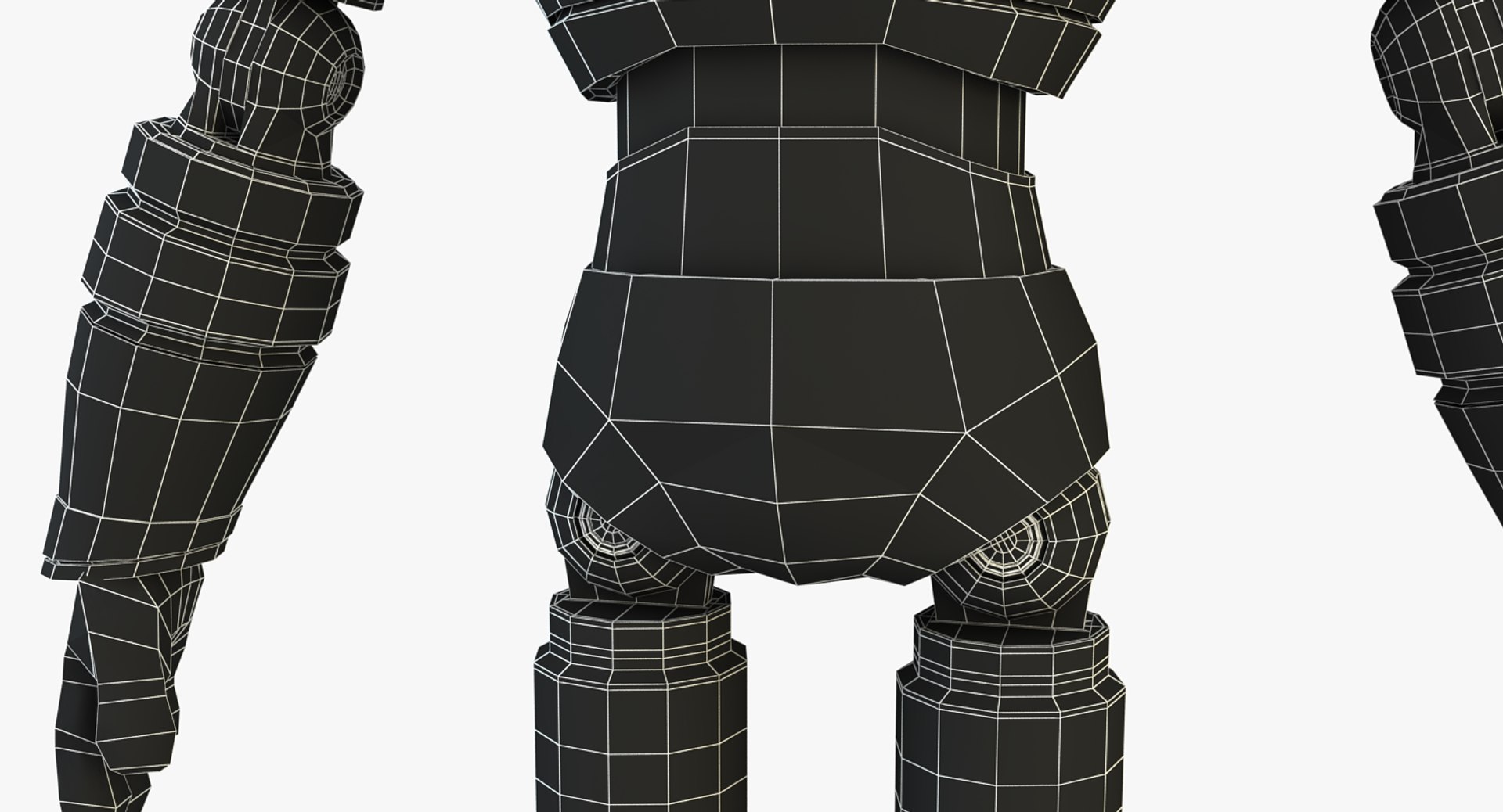 3d Model Robot Modelled