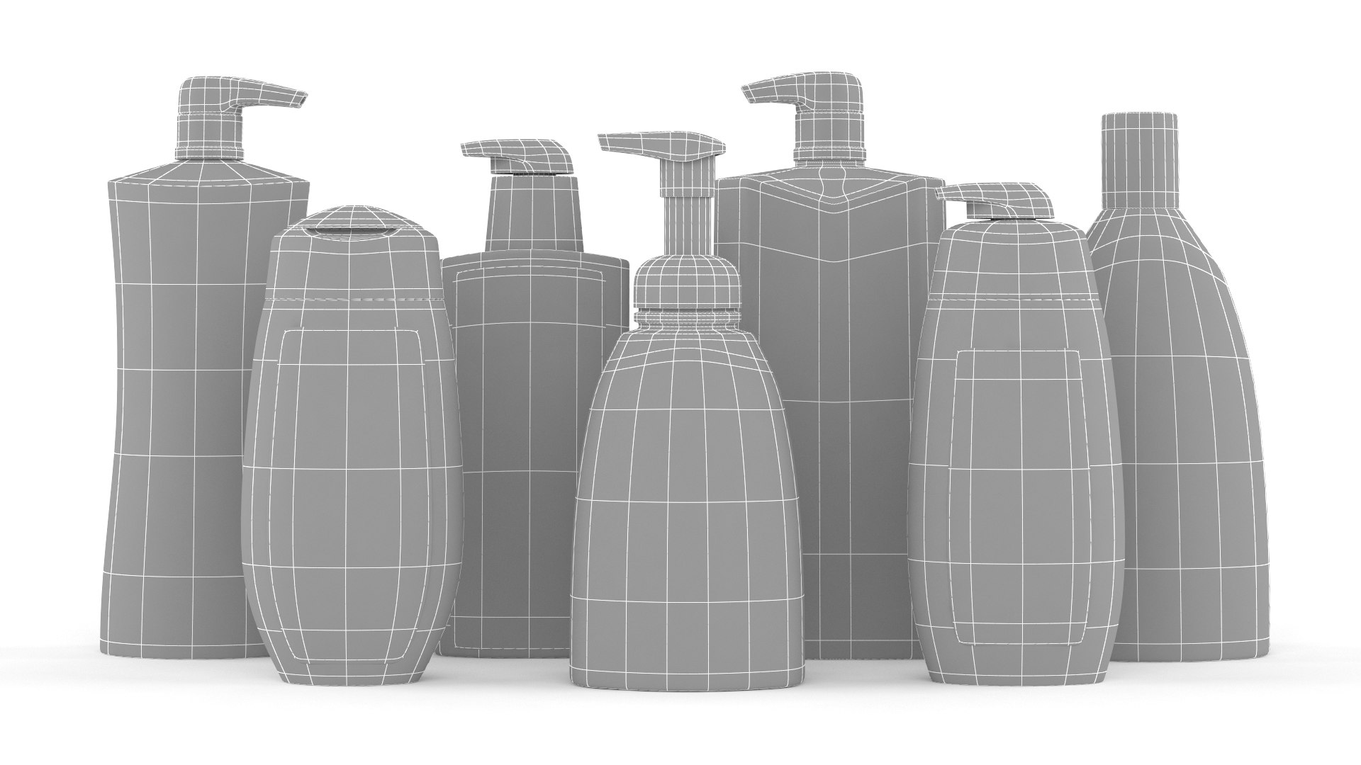 Bottle Plastic Model - TurboSquid 1713713
