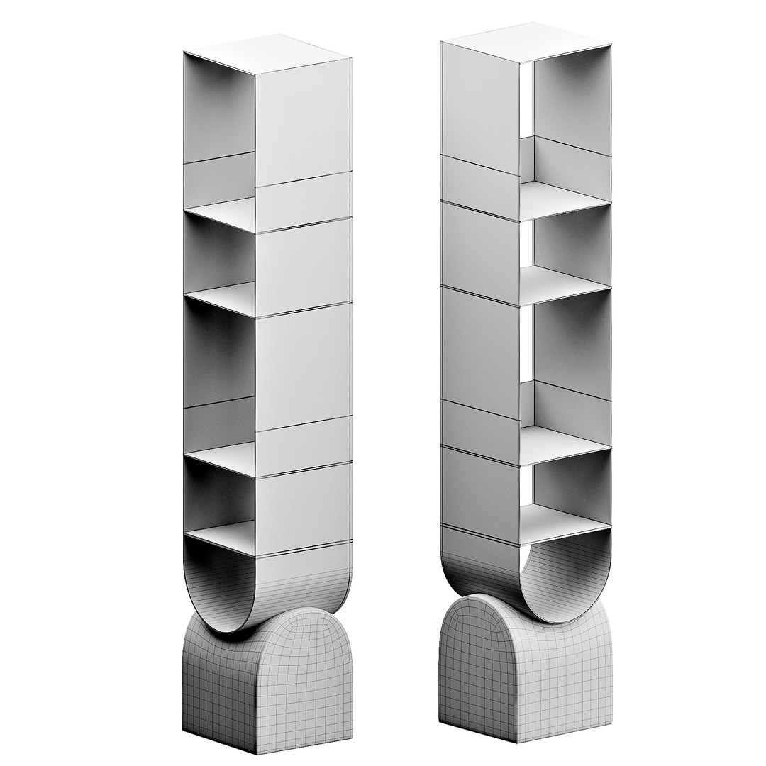 Vague Bookshelf By Bonaldo Model - TurboSquid 2245963