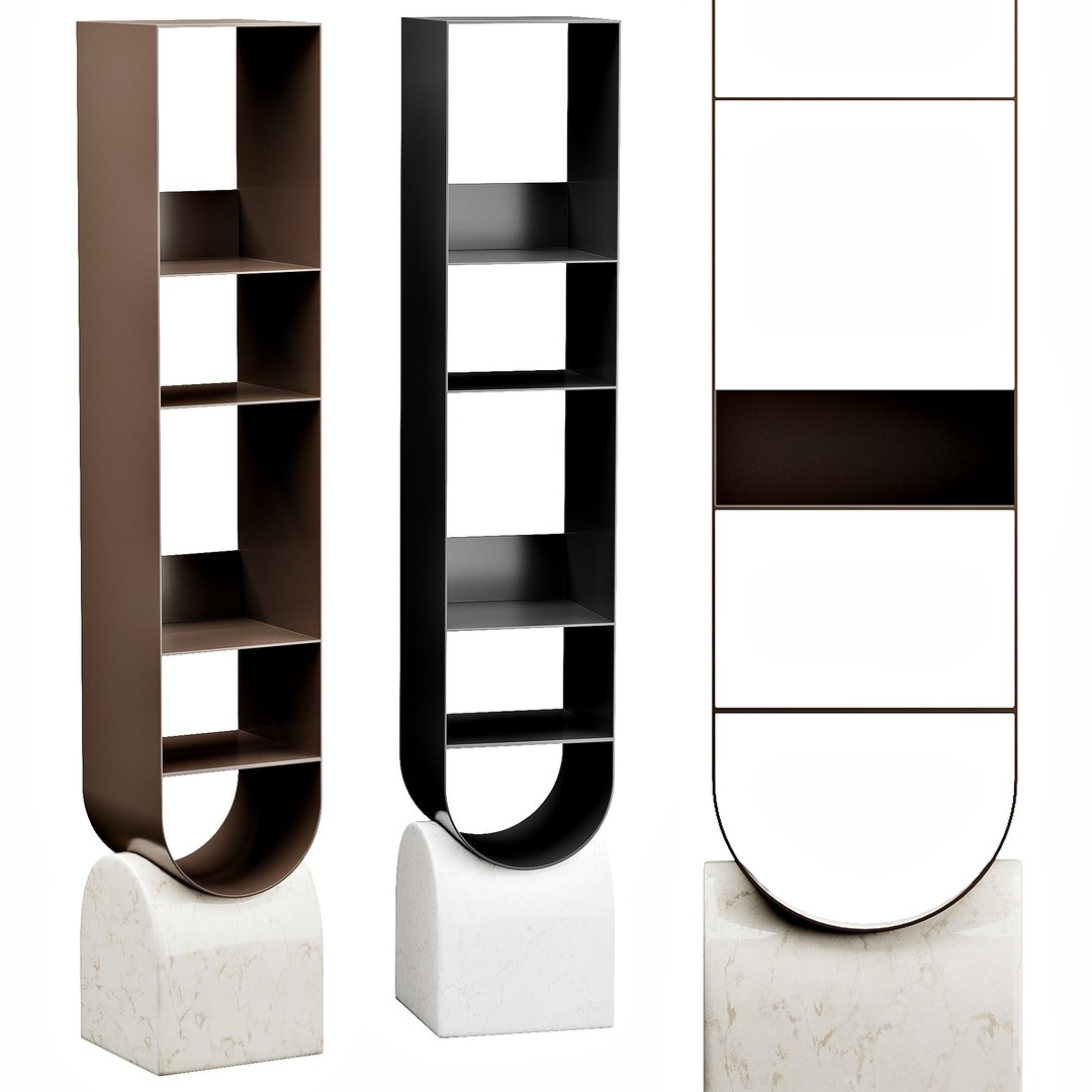 Vague Bookshelf By Bonaldo Model - TurboSquid 2245963