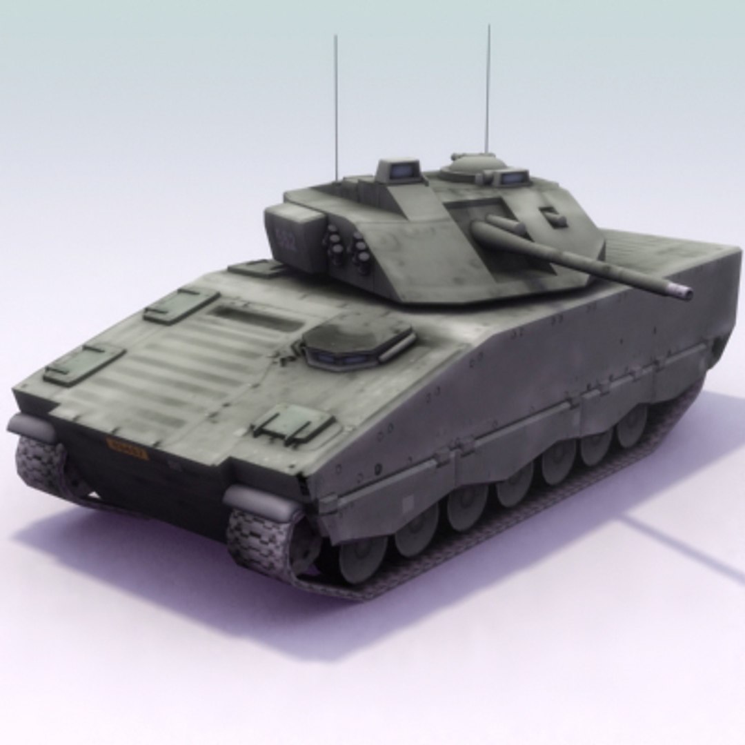 Cv9030 Ifv Fighting Vehicle 3d Model