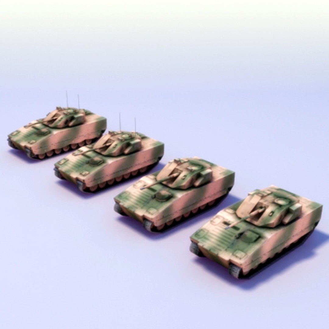 Cv9030 Ifv Fighting Vehicle 3d Model