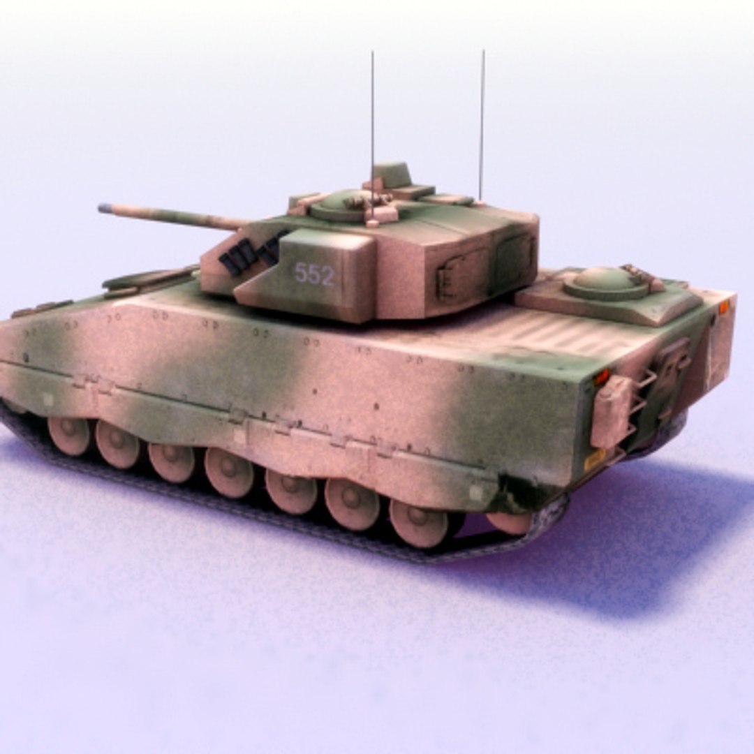 Cv9030 Ifv Fighting Vehicle 3d Model